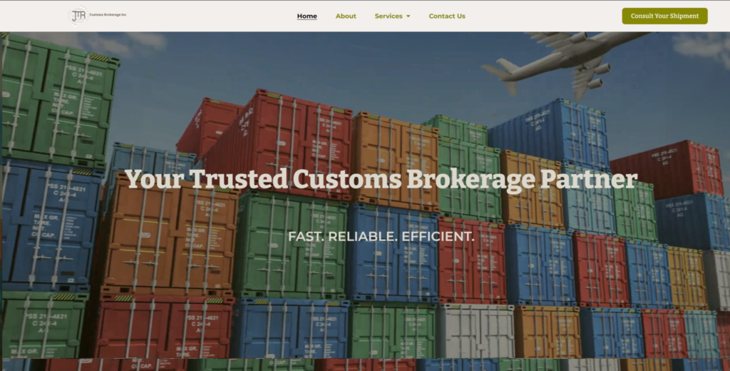 Customs Brokerage importation and logistics for your business